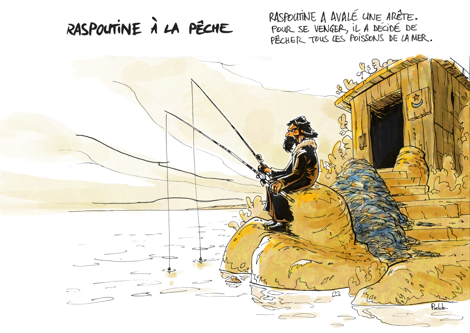 L'atelier du Pueblo : Blog BD: Raspoutine Fanart