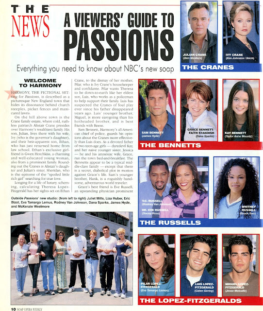 Passions: A Viewers' Guide To Passions