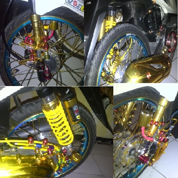 38+ Modifikasi Motor Beat Fi Full Variasi, Paling Trend!