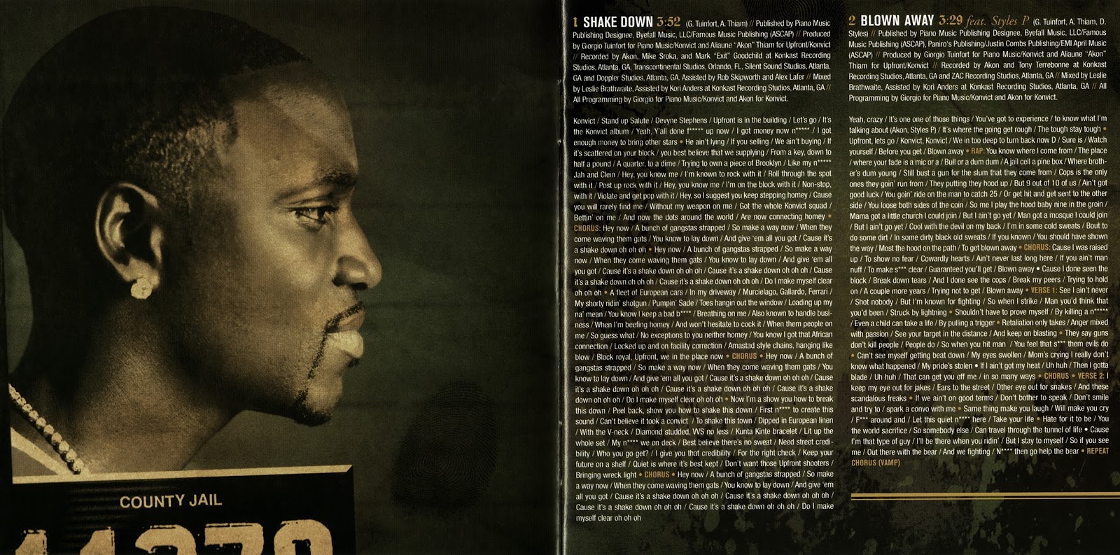 My Collection: Akon » Konvicted: Brazilian Edition (Encarte)