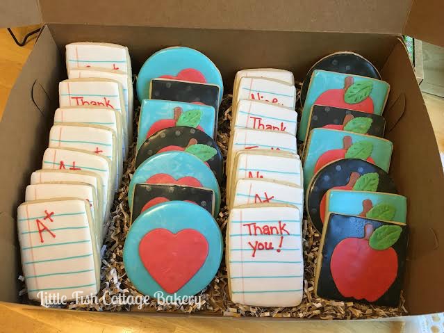 Teacher Appreciation Day Cookies! – A Little Fish in the Kitchen