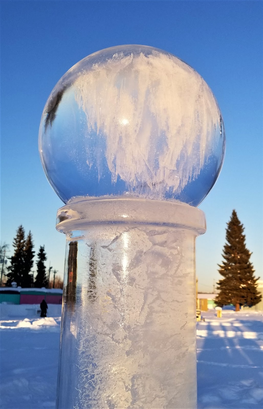 Visit to Ice Alaska's New Home