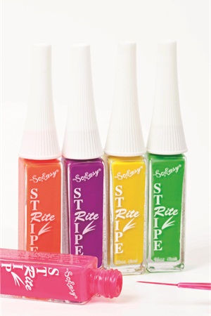 Silver Sparkle Beauty: Stripe Rite Nail Polish Review