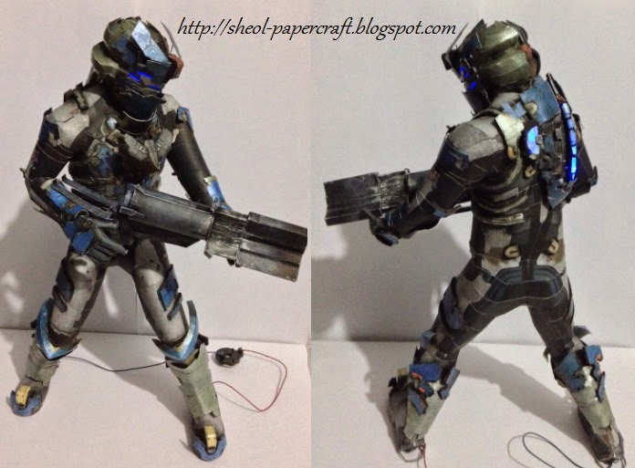 Dead Space 2 Isaac Papercraft | Papercraft Paradise | PaperCrafts ...