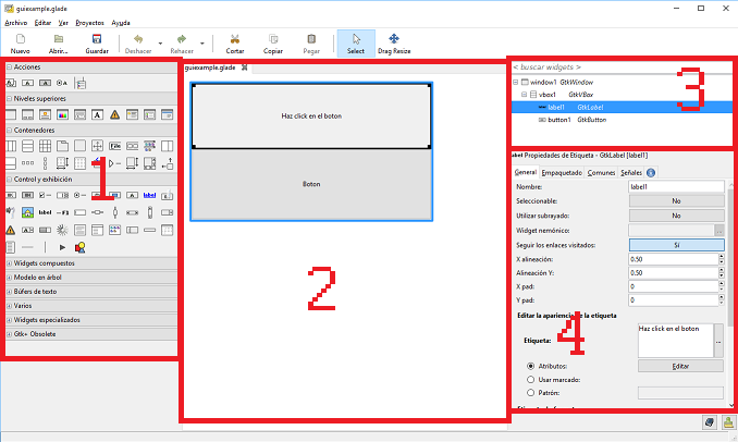 GUI en Python con Glade