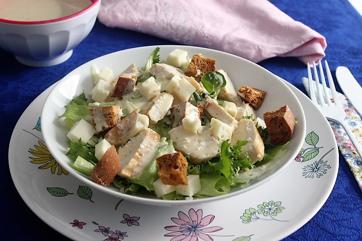 Ensalada Cesar con Pollo | Las Recetas de Marichu.... y las mias