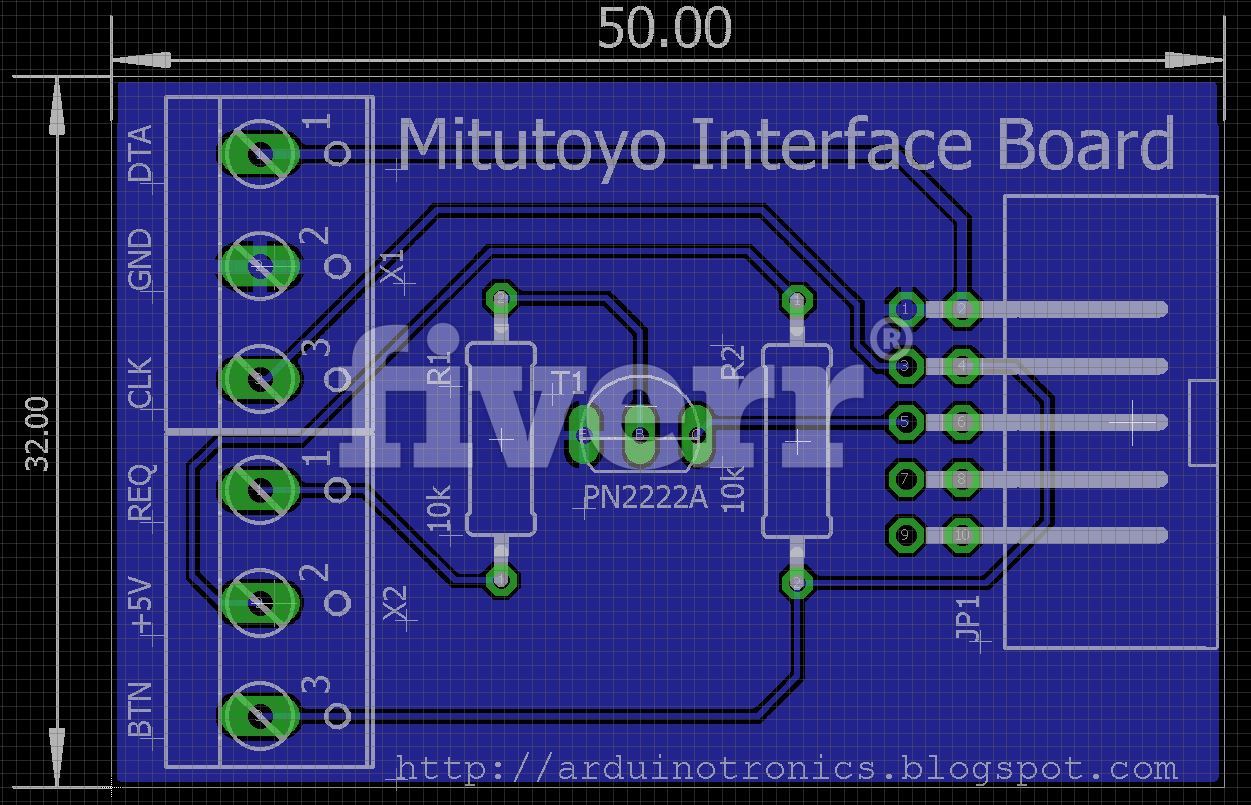 Arduino to Mitutoyo Interface - Academy for Arduino