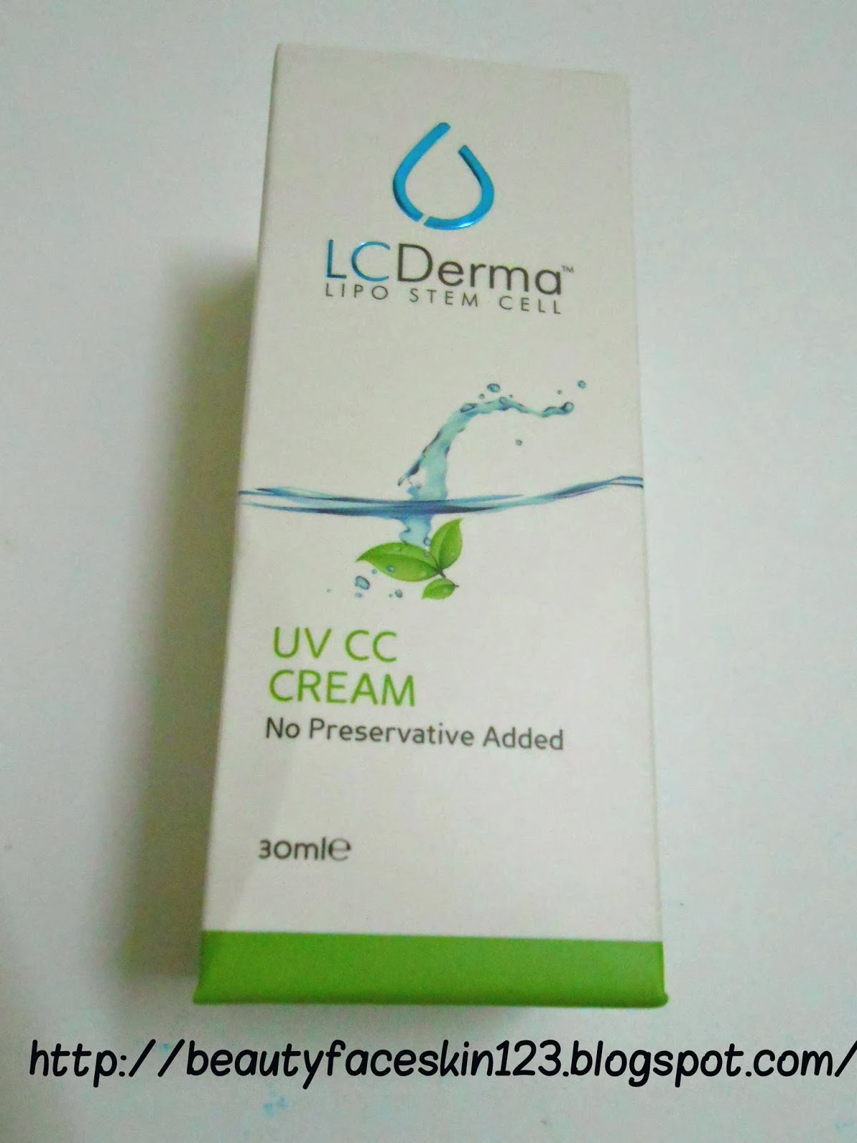 GREAT SKINandLIFE: REVIEW ON LC DERMA UV CC CREAM SPF 30