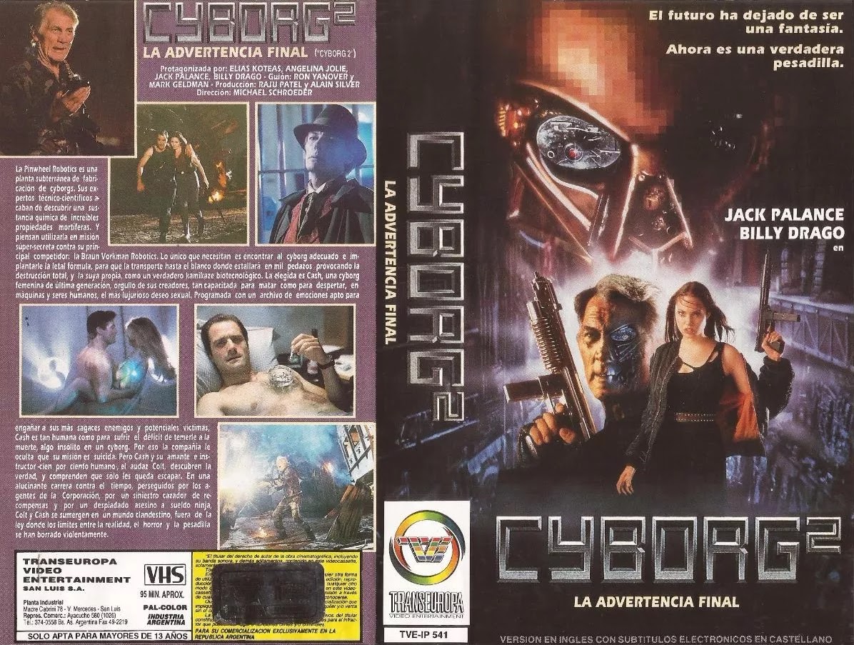 El cine clase B de Fede: Cyborg 2: Glass Shadow (1993) dirigida por ...