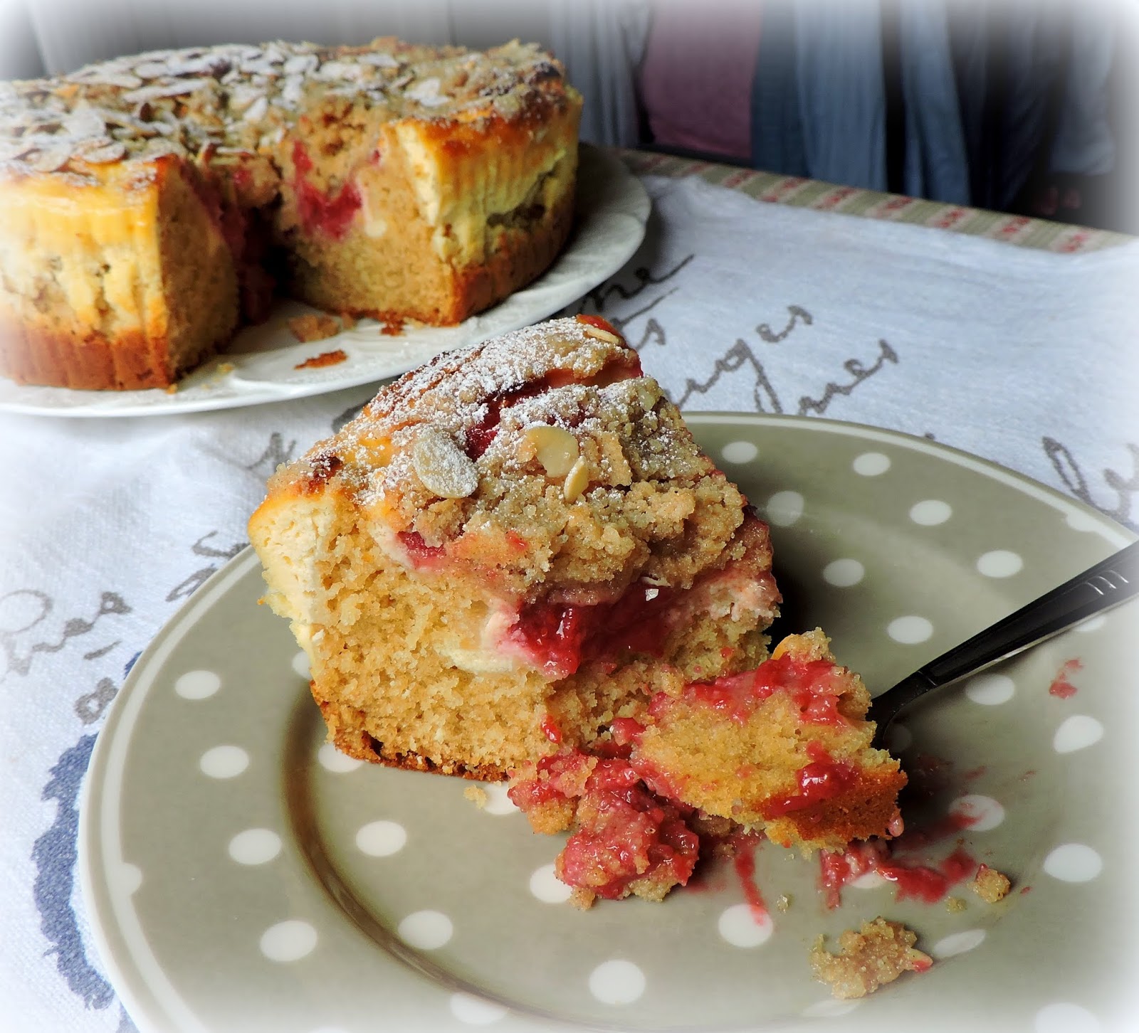 Raspberry Almond Breakfast Cake | The English Kitchen