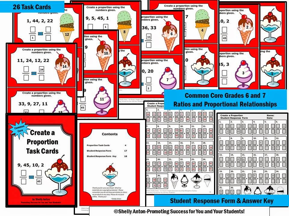 Proportions Task Cards