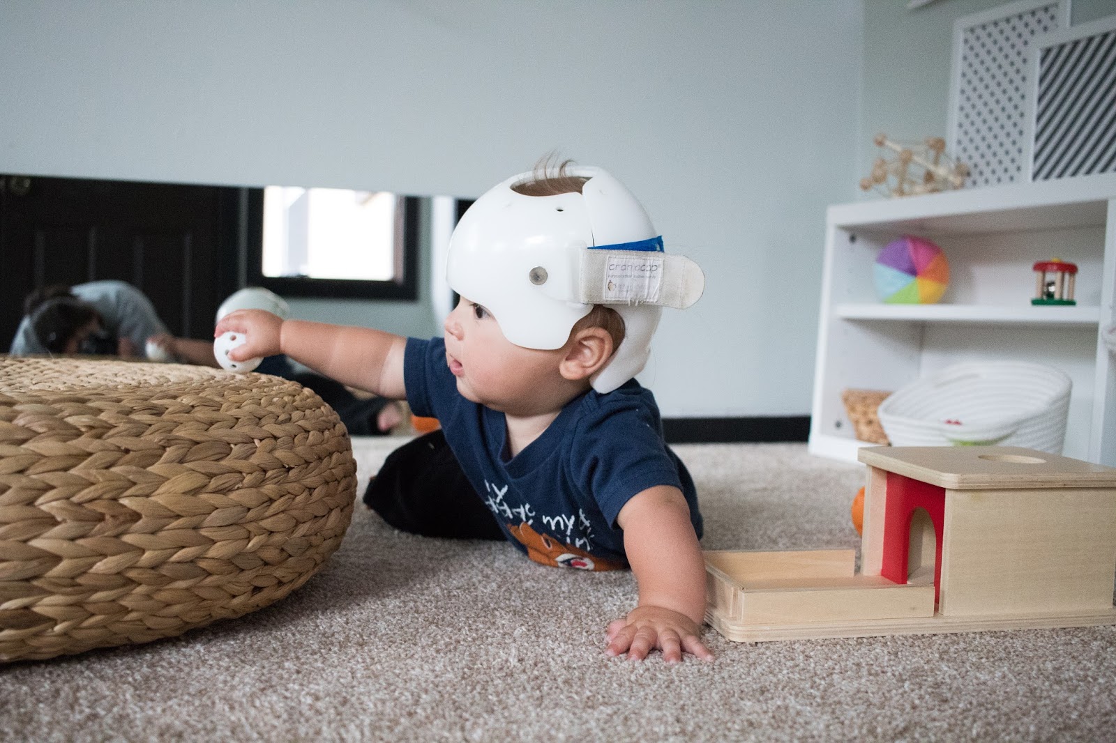Object Permanence Box -- Montessori Baby Week 36