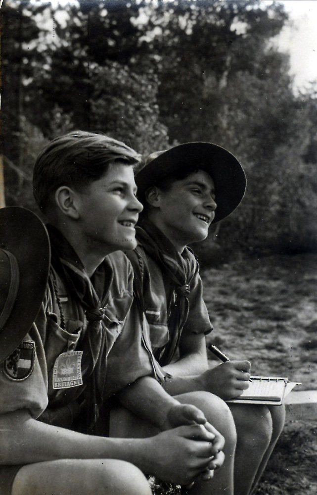 La vie scoute, belle aventure: Le camp scout en photos vintage