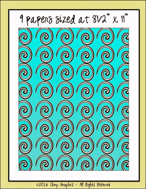 Classroom Freebies Too: Free Background Paper Clip Art Set from Chirp ...