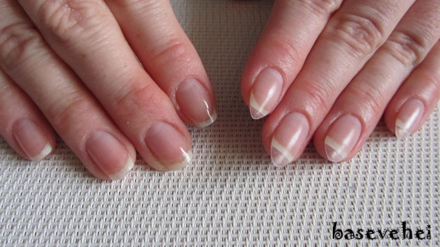 baseveheinails: Jak zrobić migdałki za pomocą Semilac - Hard - Basevehei