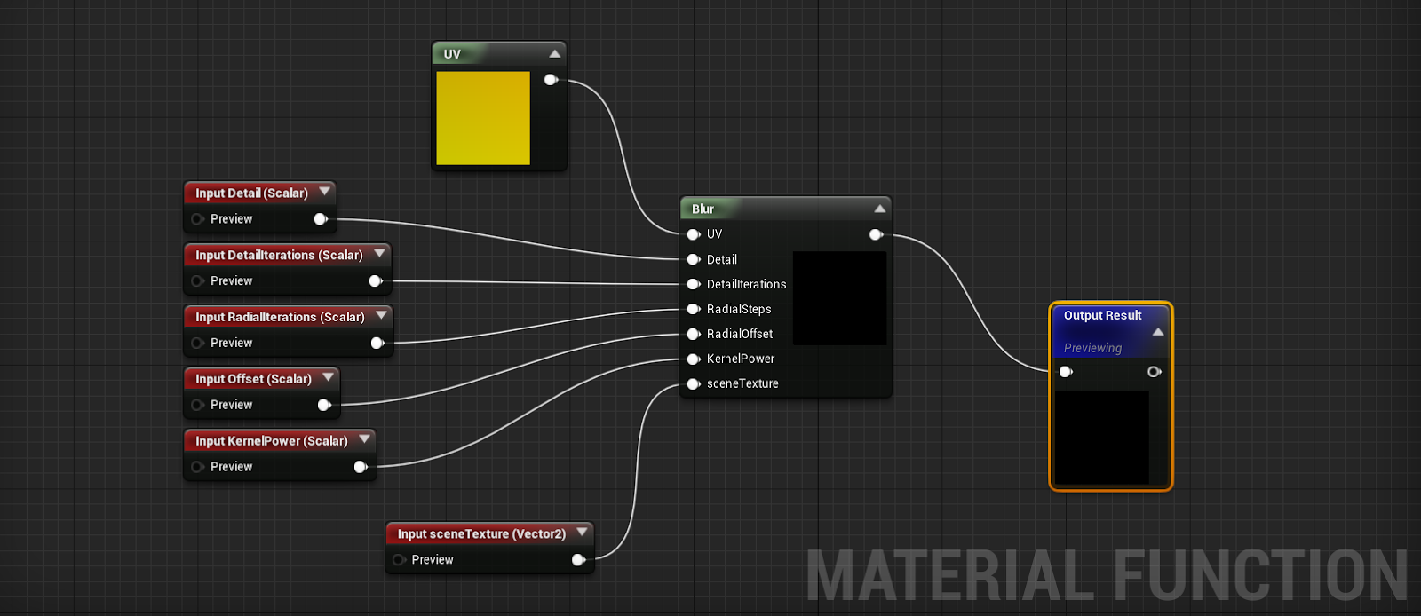 Multicolor soft outline in Unreal Engine