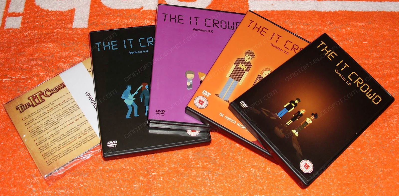 Oinotna7's dvd collection: IT Crowd - Seasons 1/2/3/4 - Super Limited ...