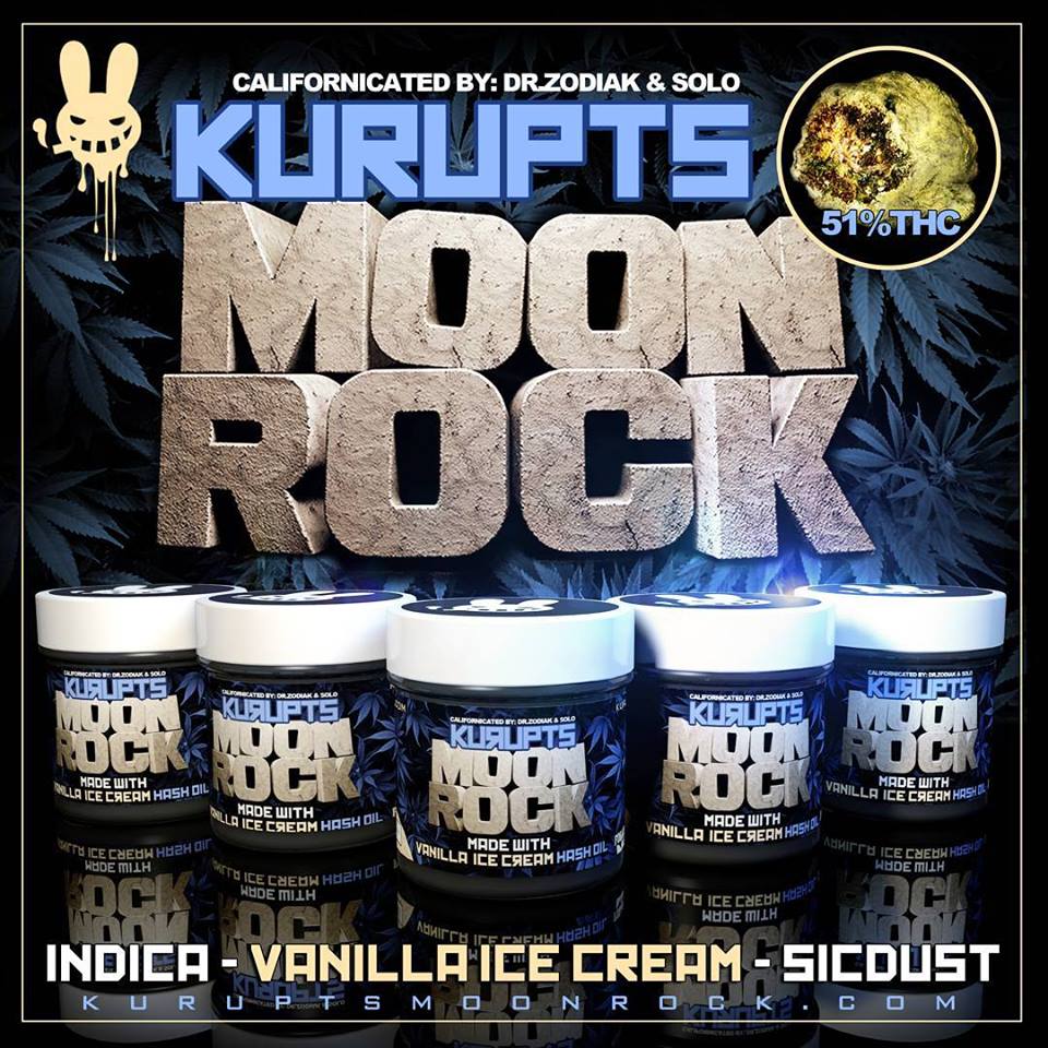 Moonrock's o produto mais potente do mercado