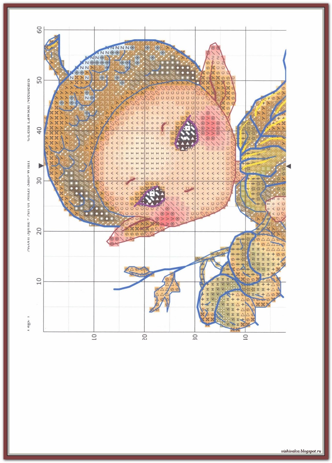 Вышивалка: "Acorn Sprite" Lena Lawson