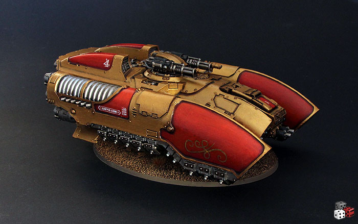 Würfelwiese: Talons of the Emperah: Legio Custodes Coronus Grav-Carrier