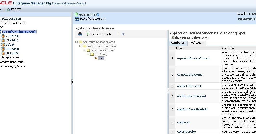 Audit Trail Configurations In Oracle Soa Suite 11g