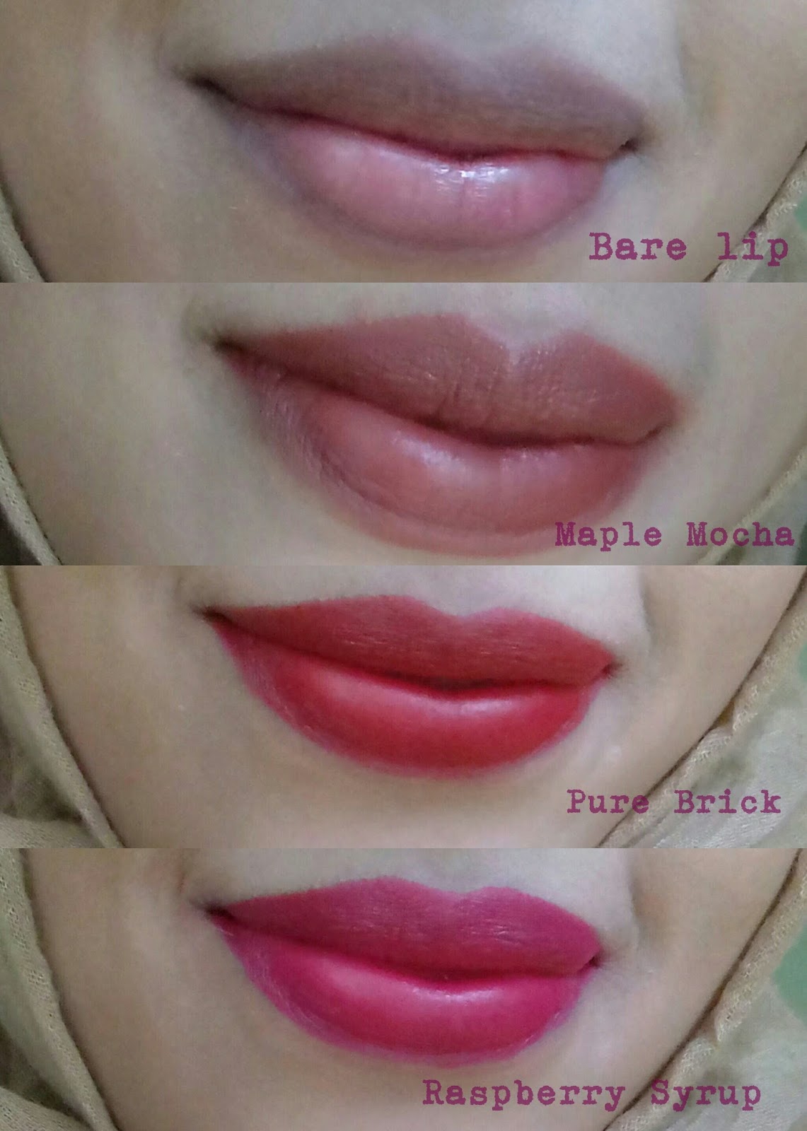 Mauvy Beauty Blog: L'OREAL Matte BEST SELLER LIPSTICK Review!!! (Maple ...