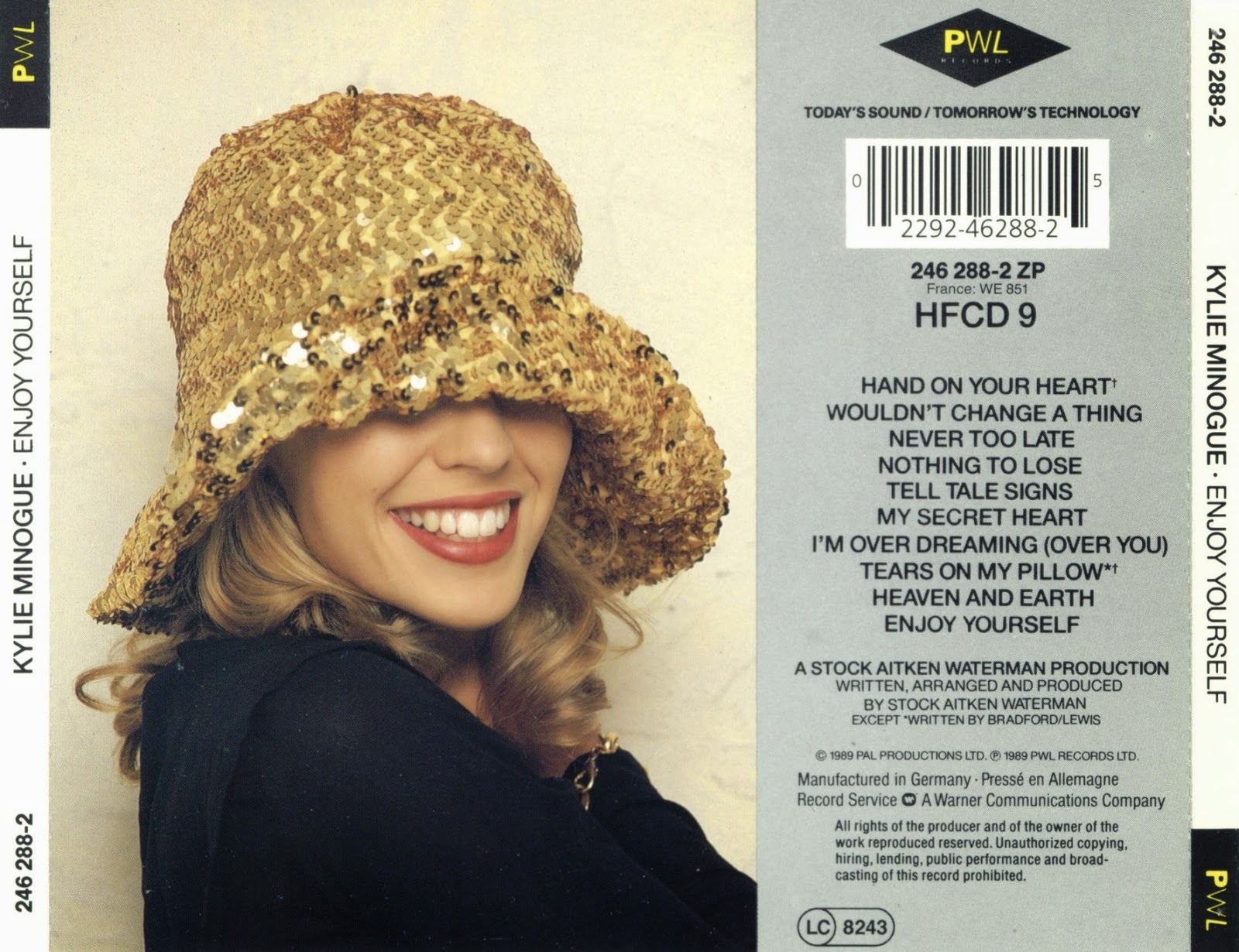 MUSICOLLECTION: KYLIE MINOGUE - Enjoy Yourself - 1989