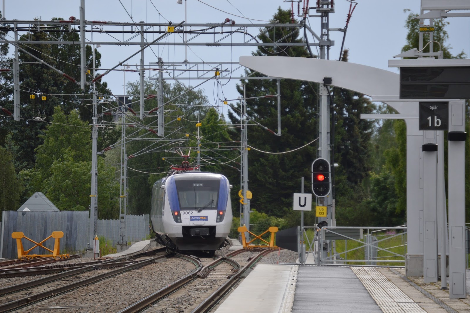 Trains and other things: North of Sweden: Botniabanan