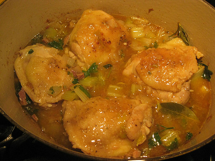 Beating Austerity in the Kitchen (More or Less): Chicken Fricassee (for ...