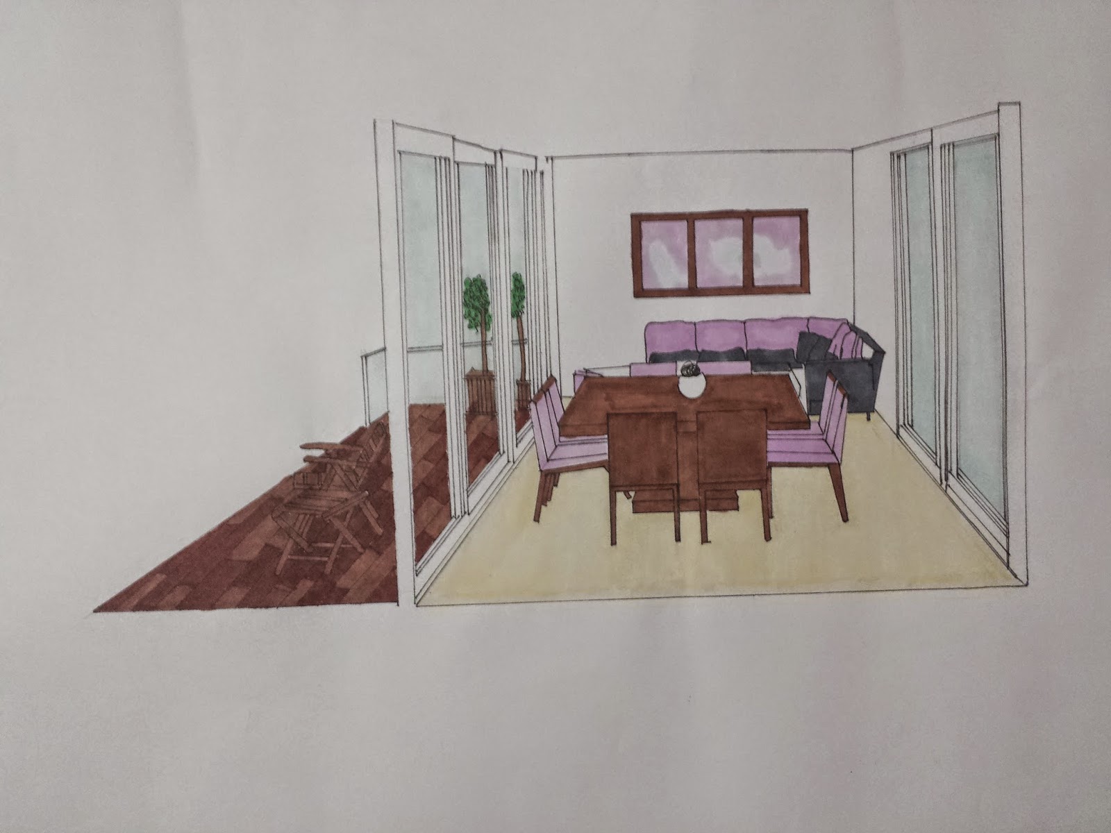 Arquitectura - Universidad Del Norte: SALA - COMEDOR