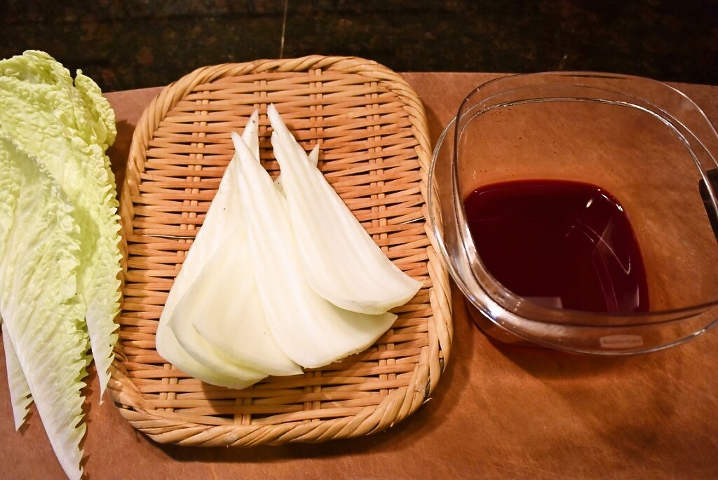 Recipes for Tom: Hakusai no biitsu-amazu-zuke / napa cabbage marinated ...