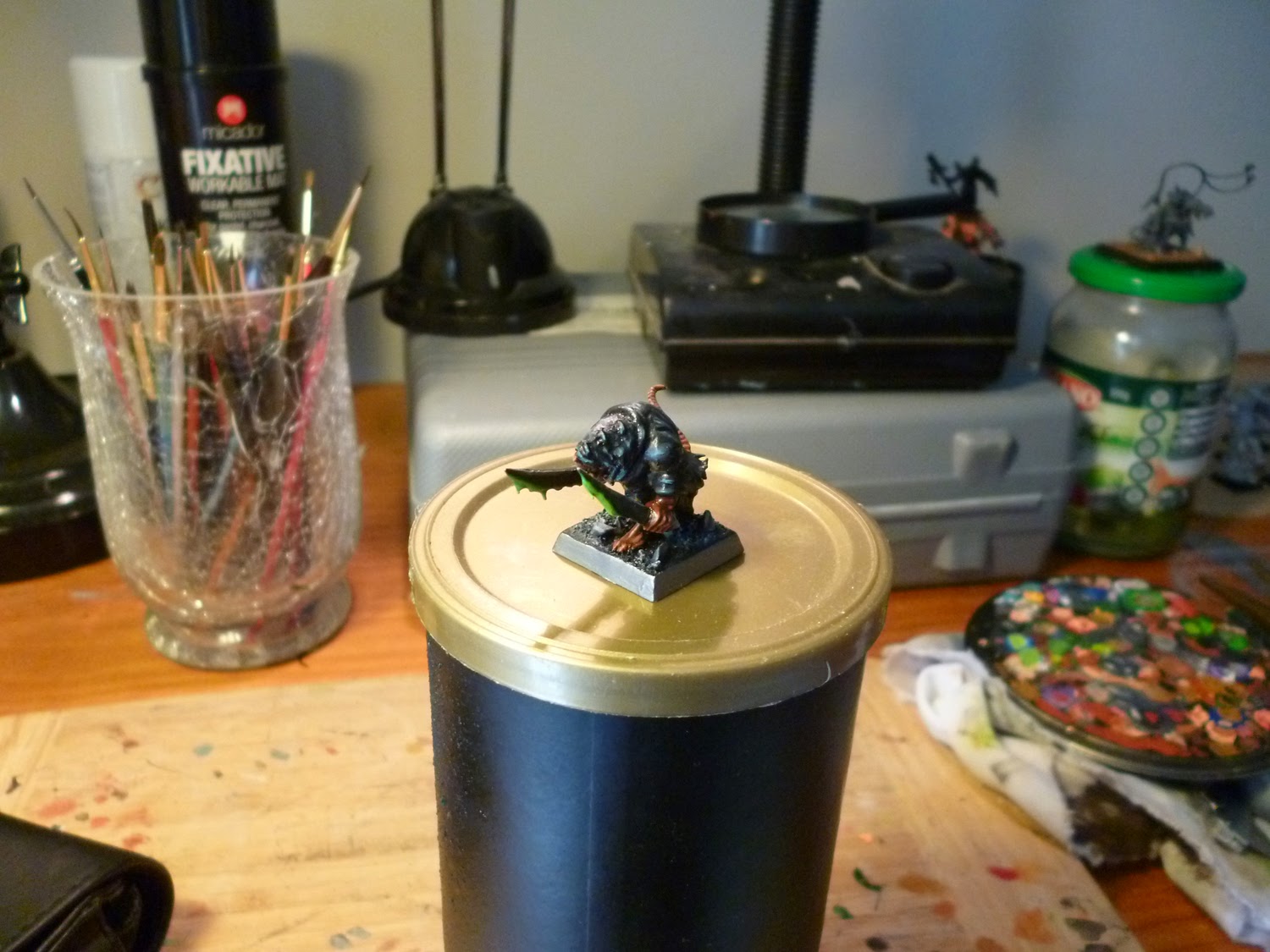 Roy's Minis: Skaven Gutter Runner Conversion.