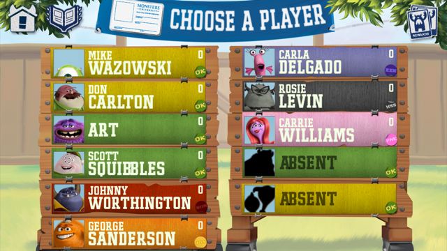 Disney Musings: Monsters University Storybook Deluxe App Review