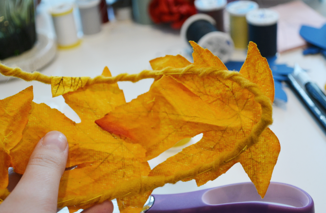 The Closet Historian: Another Little Fall Leaf Hat Tutorial