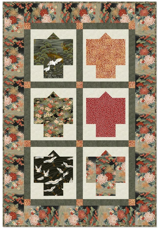 Kona Bay Fabrics Blog: Tranquility Collection FREE pattern now on Kona ...