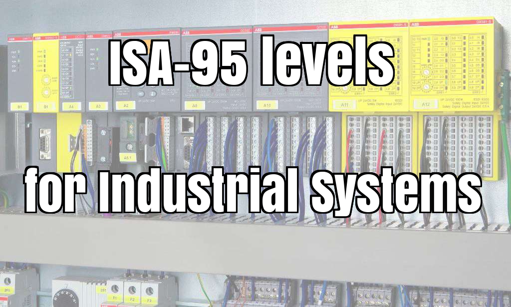 ISA-95 levels for Industrial Systems