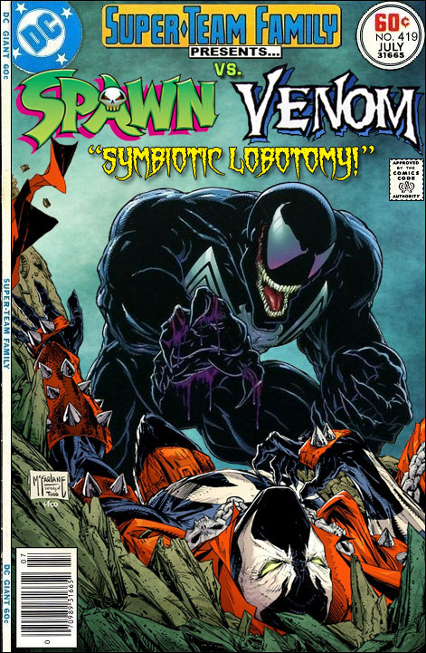 Super-Team Family: The Lost Issues!: Spawn Vs. Venom
