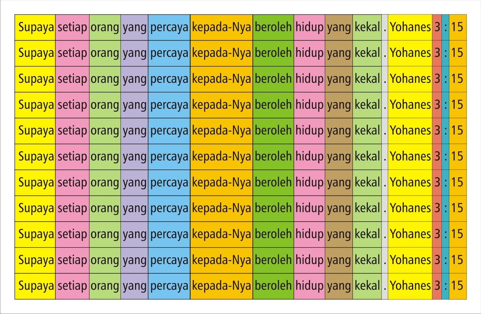 10 Games Sambung Ayat Alkitab