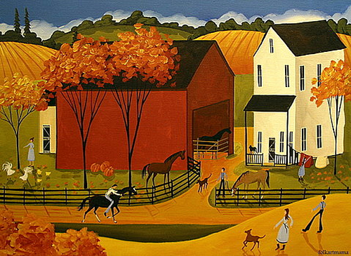 Il mondo di Mary Antony: Debbie Criswell - Folk art