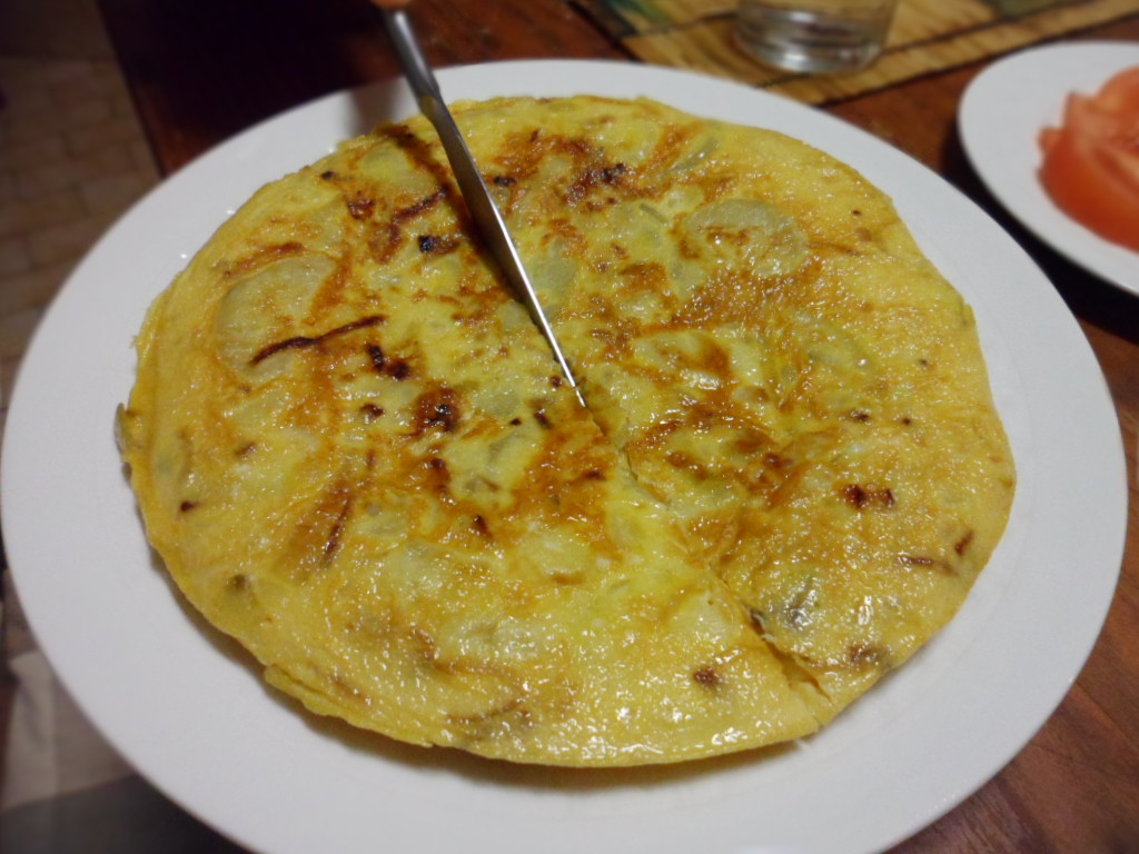 "Saber Paladar": Tortilla espanhola de batata cozida e cebola