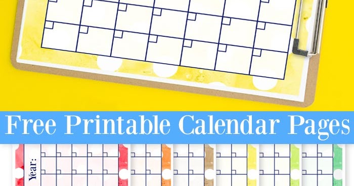printable calendar large boxes landscape calendar printables free ...