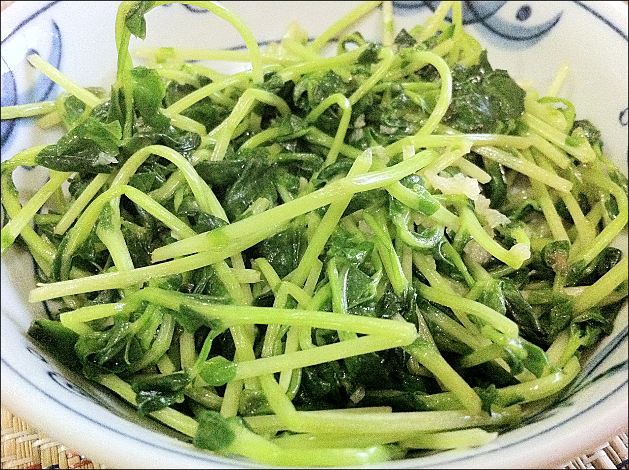 Little Cookery Book: Stir Fried Dou Miao