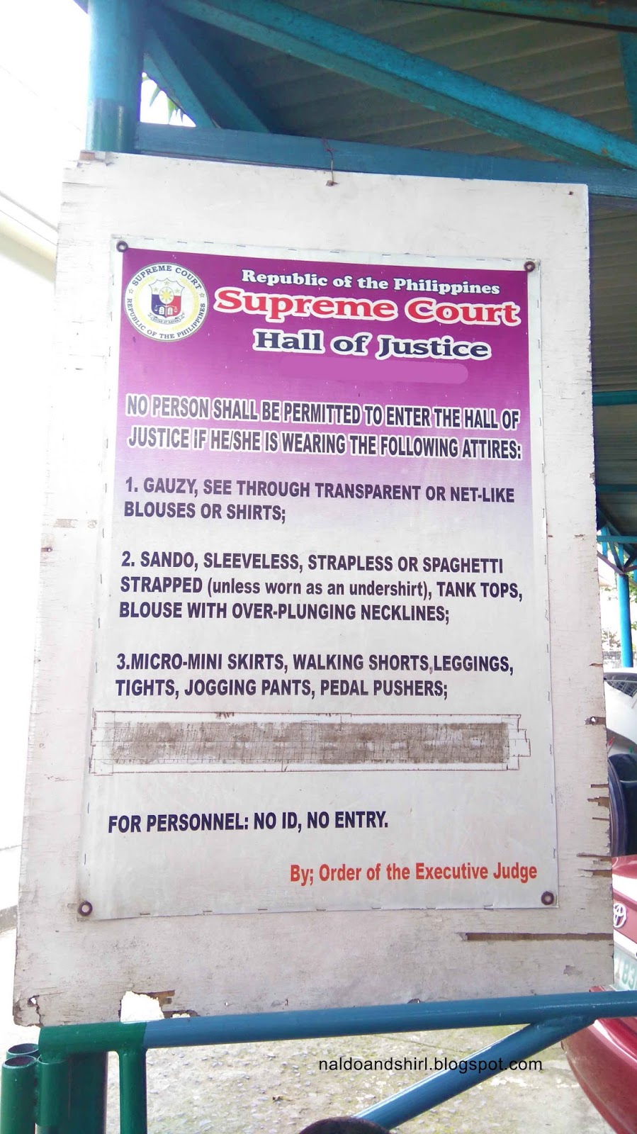 Naldo and Shirl: Certificate of Not the Same Person