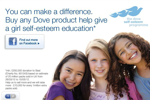 Design context blog: Dove Campaign - Self Esteem Programme