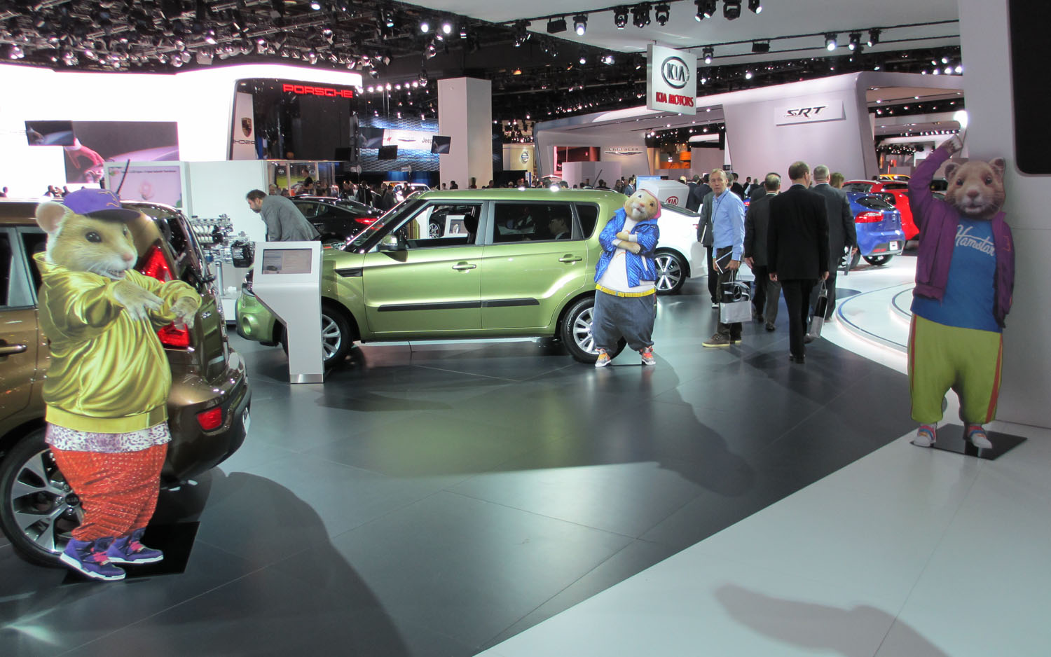 Ajumma's Pad: Kia Soul's hamsters roll out