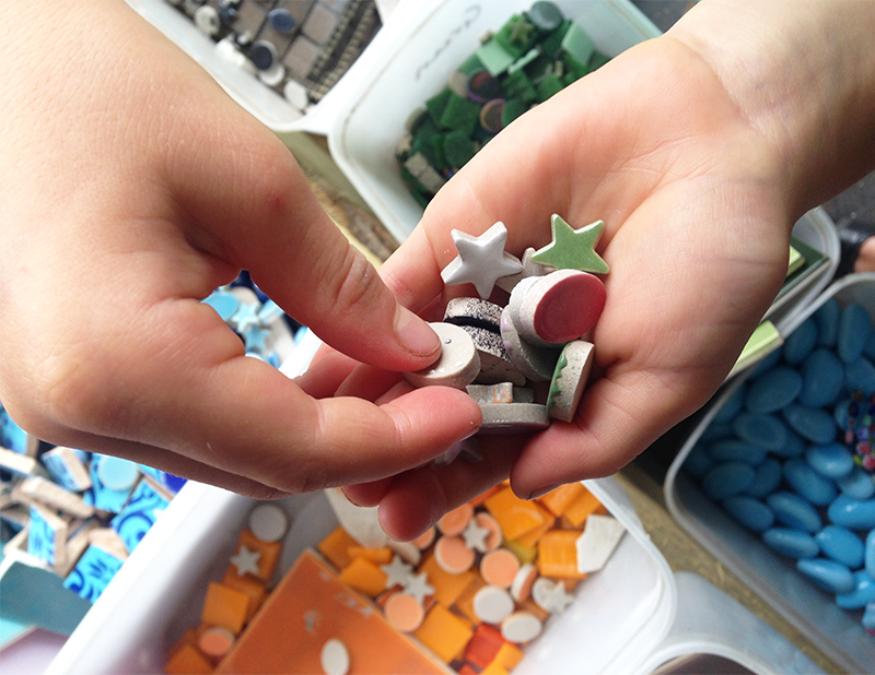 Jules Madden: Mosaicing With Kids: A How To with Tips & Safety