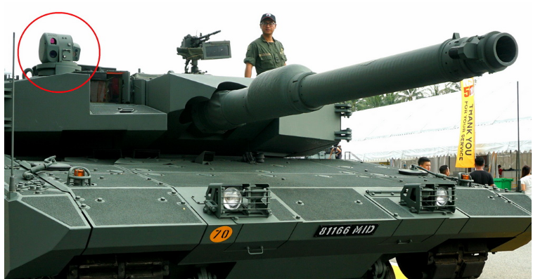 Defensa y Armas: Leopard 2A4SG ahora equipado con Optical Systems Elop ...