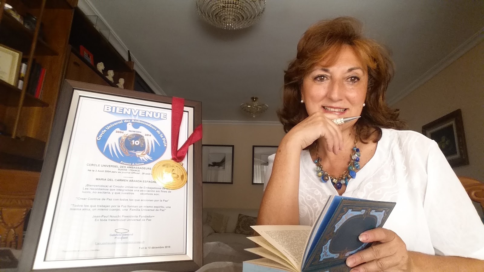 María del Carmen Aranda: María del Carmen Aranda nombrada Embajadora de ...