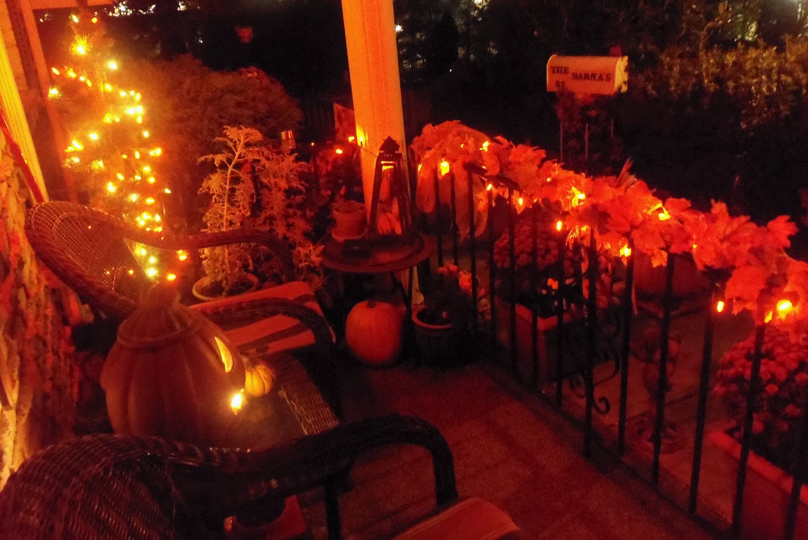 DEBBIE-DABBLE BLOG: Evening Fall Front Porch, 2017