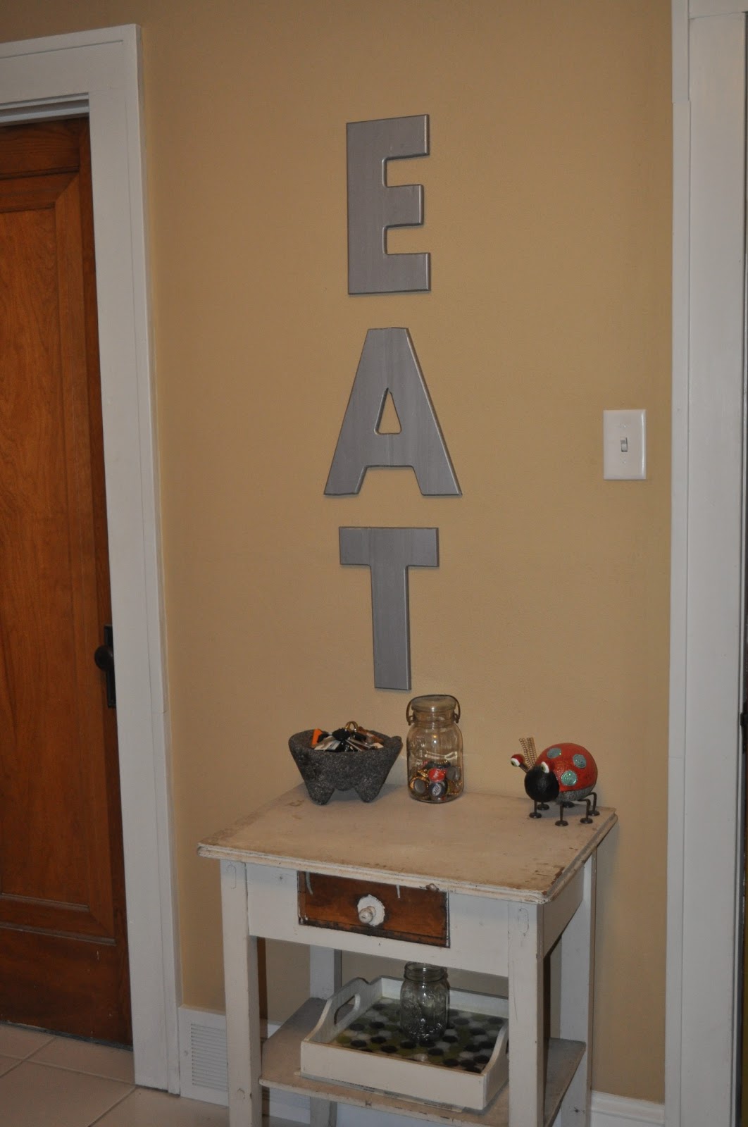 Carri Us Home: Decorating with Letters